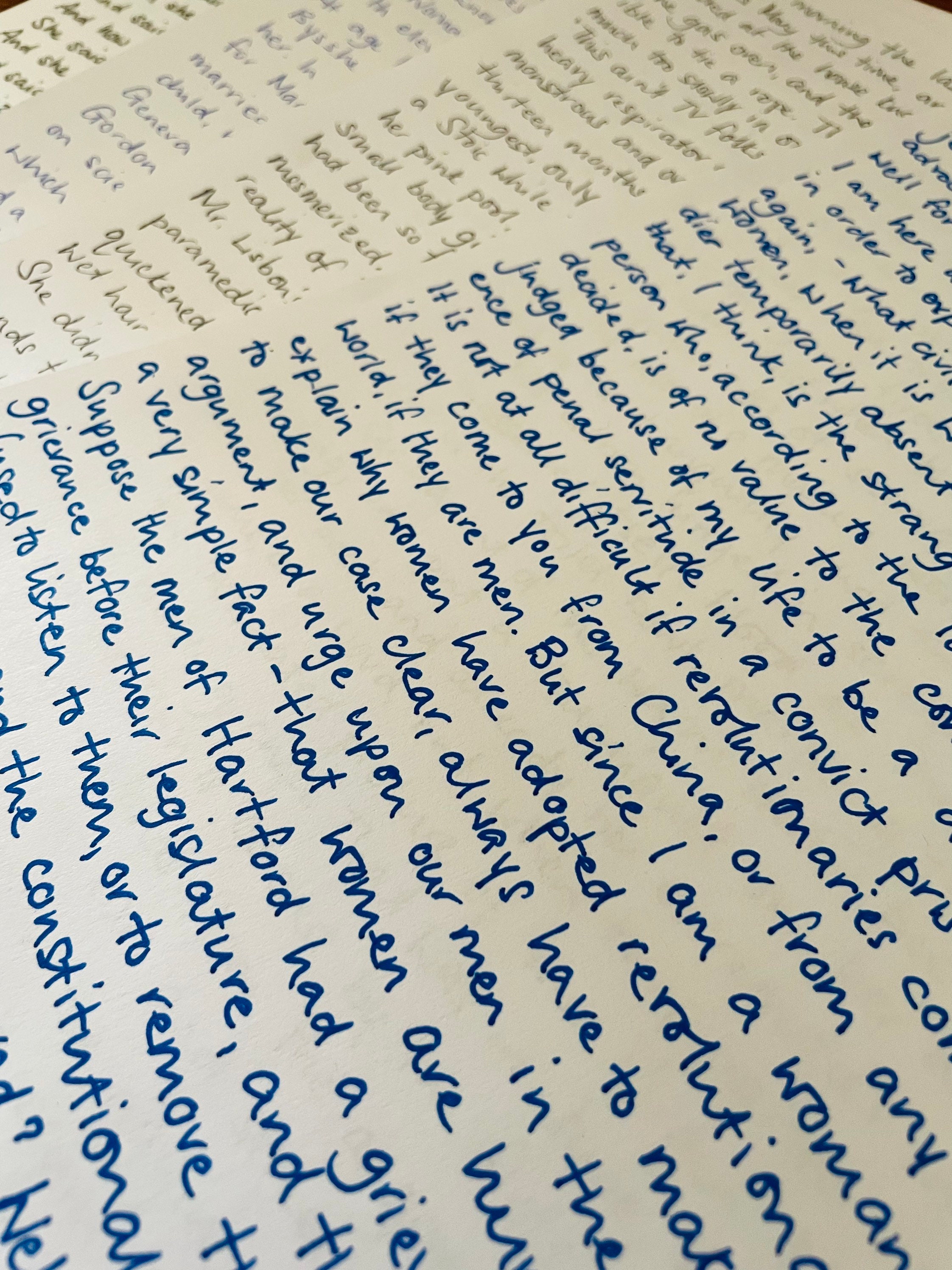 Penmanship for Hire, Handwriting Service, for Her, for My Wife ...