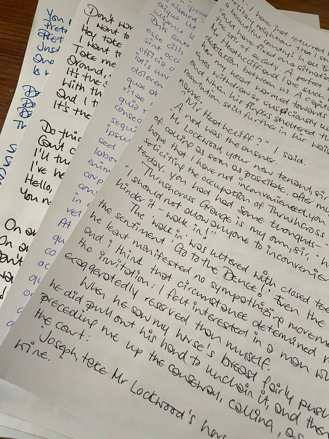 Custom Letter Writing Service Personal Scribe Letter to a - Etsy