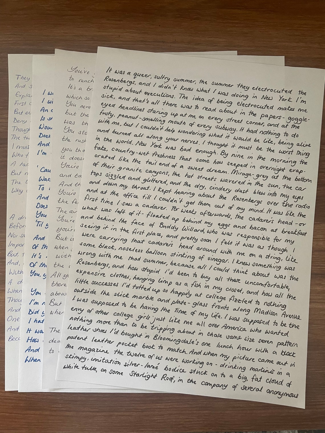 Letter Writing, for Girlfriend, Handwritten Poem, Birthday Letter ...
