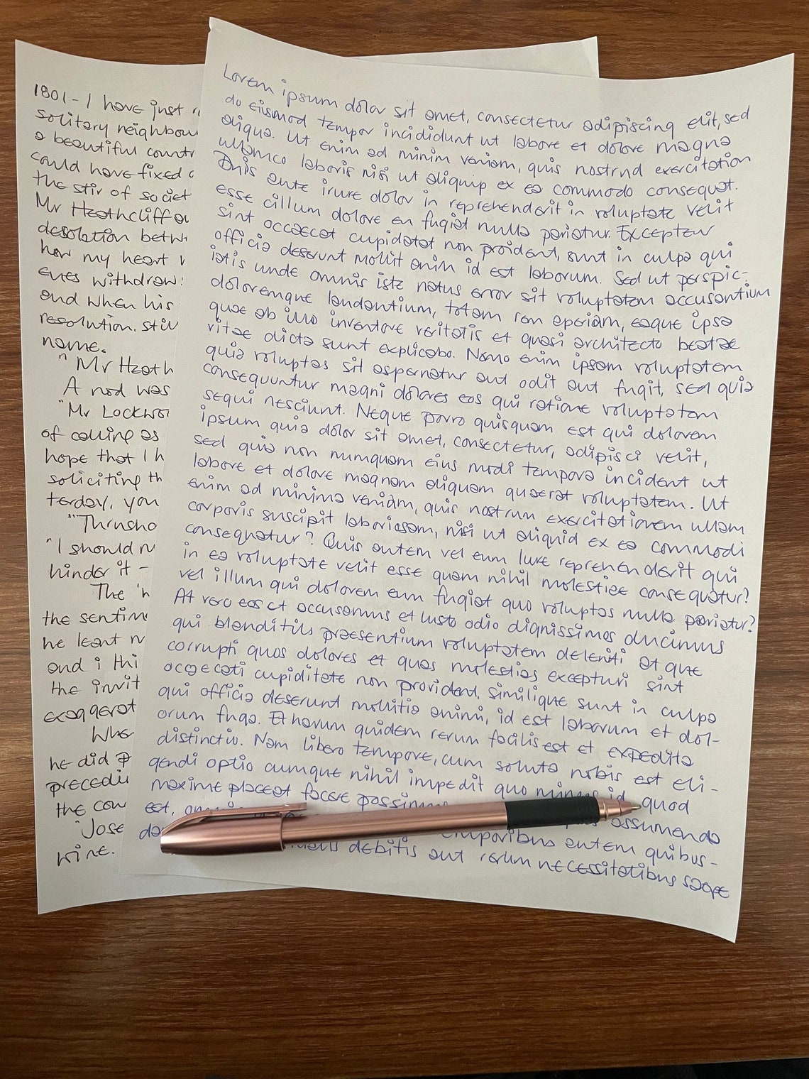 Custom Letter Writing Service Personal Scribe Letter to a - Etsy