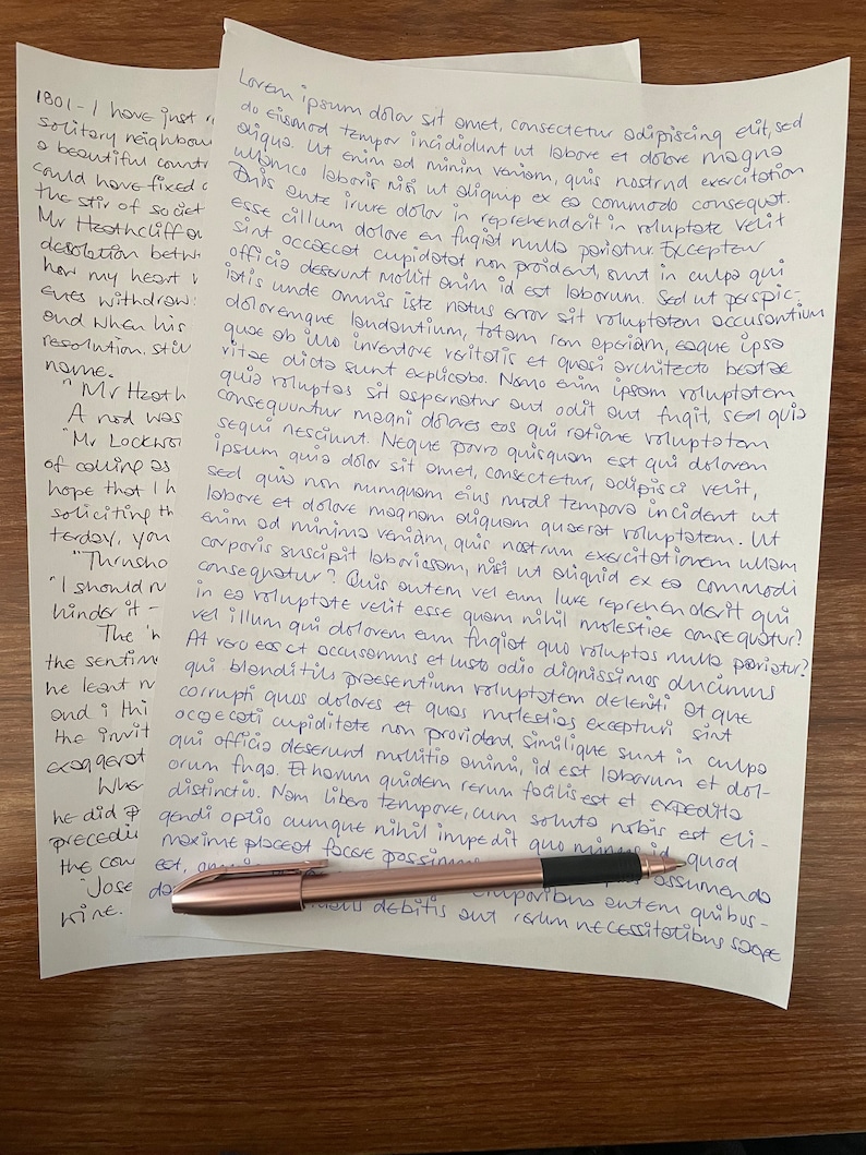 Custom Letter Writing Service, Personal Scribe, Letter to a Friend ...