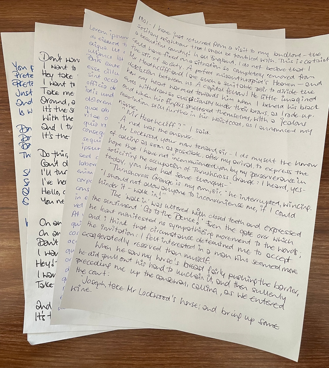 Custom Letter Writing Service, Personal Scribe, Letter to a Friend ...