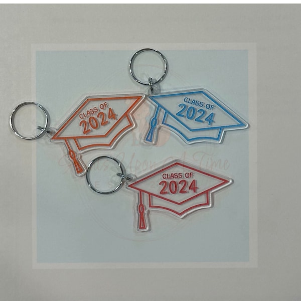 Class of 2024 Keychains - Etsy