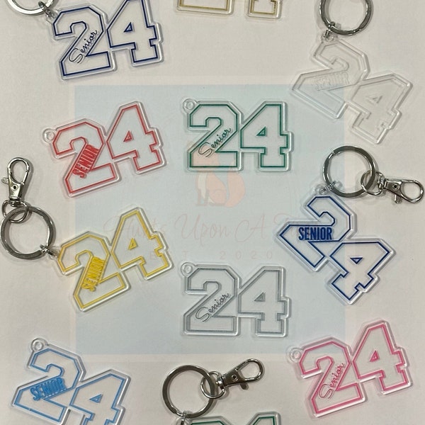 Senior Keychains - Etsy