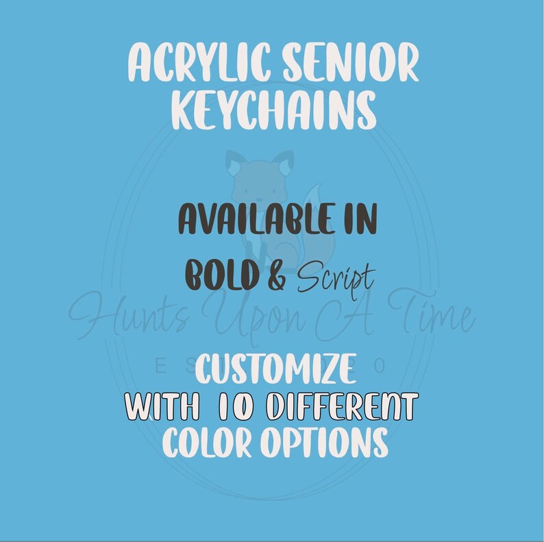 Senior 2024 Acrylic Keychains - Etsy