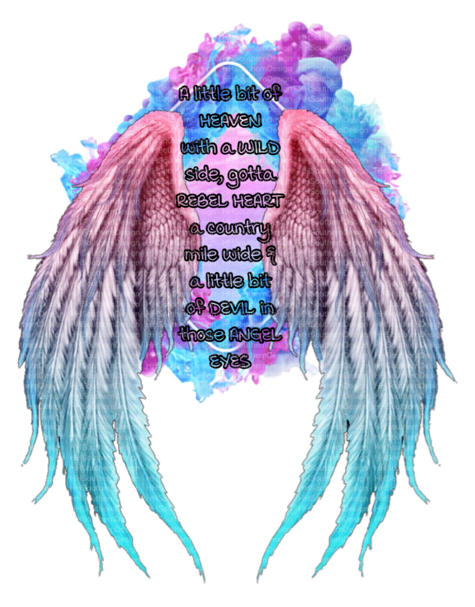 Angel Wings PNG Sublimation Set - Etsy