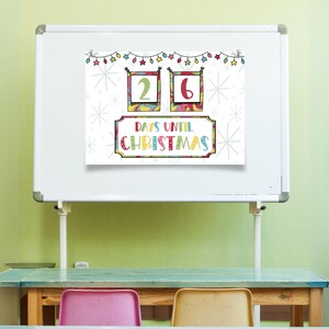 Christmas Bulletin Board Decorations - Printable Christmas Countdown ...