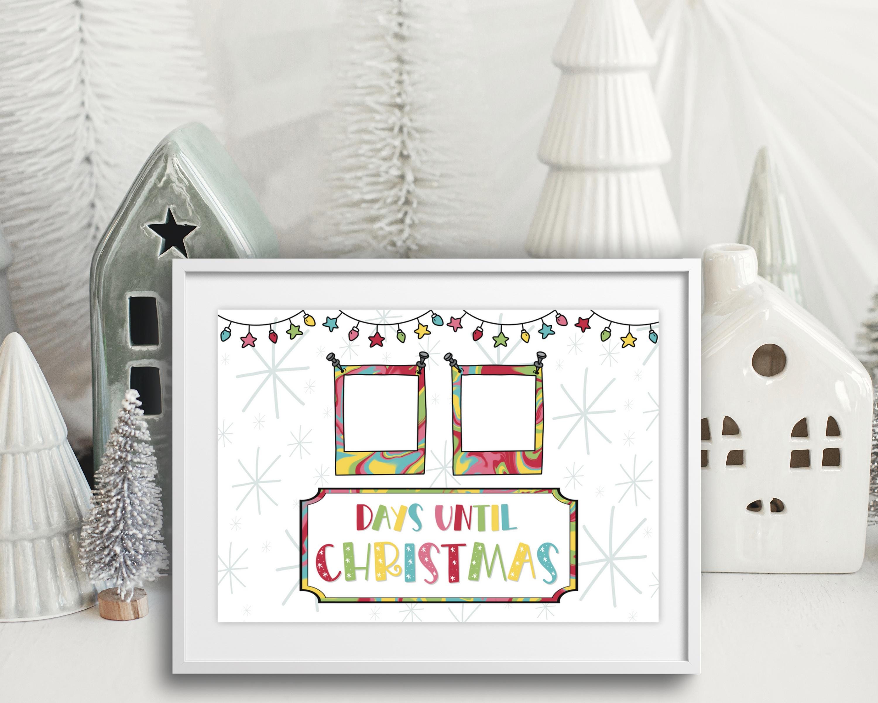 Christmas Bulletin Board Decorations - Printable Christmas Countdown ...