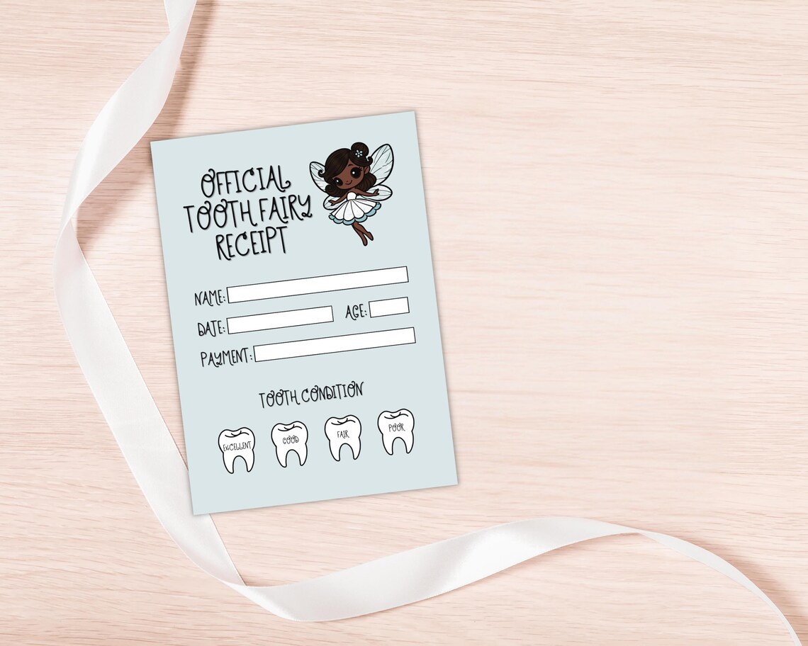 Printable Tooth Fairy Note Pdf - Tooth Fairy Printable - Tooth Fairy ...