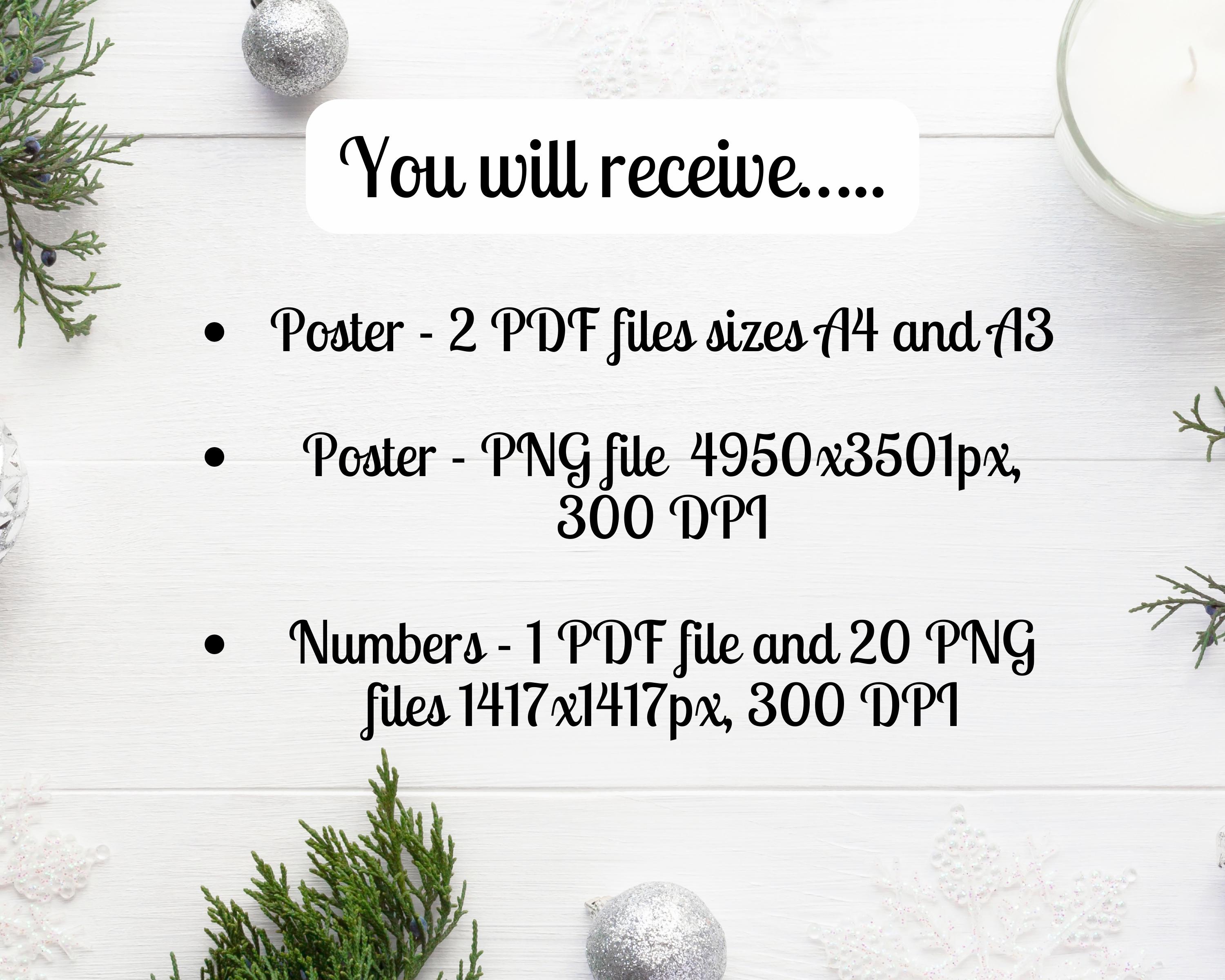 Printable Christmas Countdown Poster: Holiday Classroom Decor (PDF) - Etsy