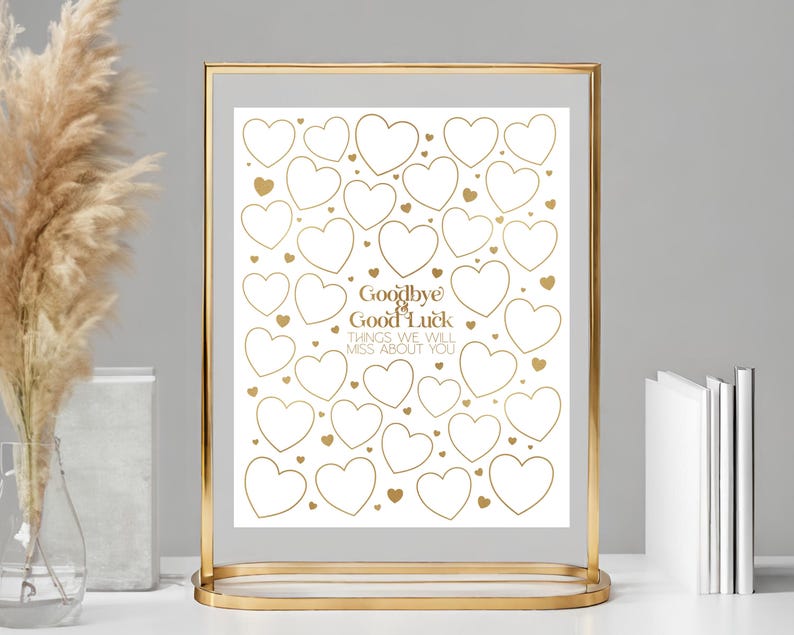 Printable Employee Goodbye Poster: Printable Leaving Gift (PDF & PNG ...