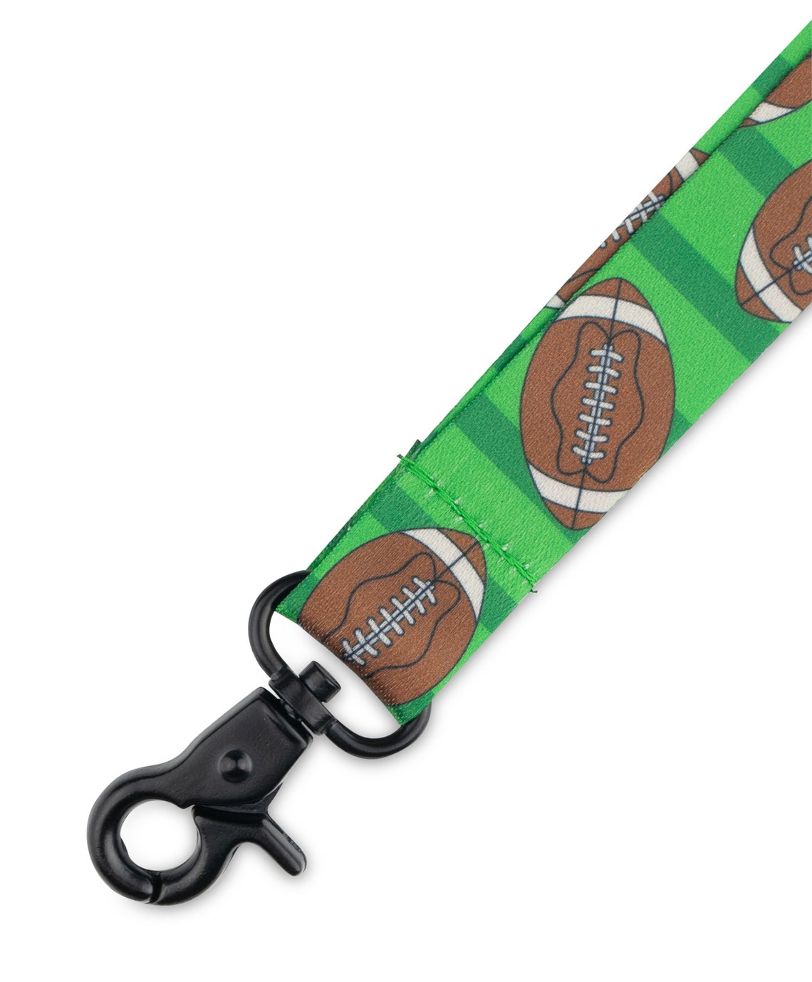 Football Lanyard With Release Buckle and Keychain Holder - Etsy