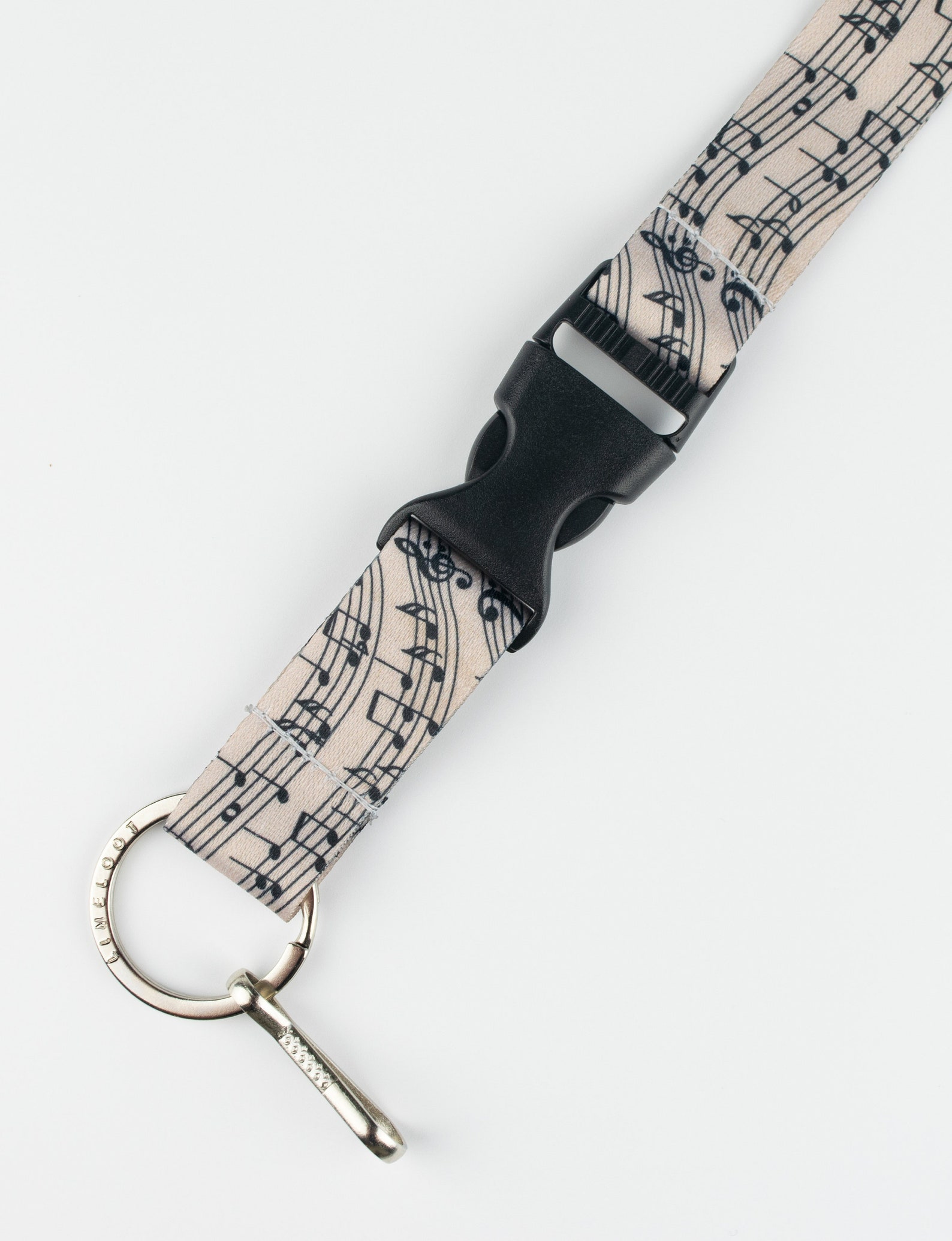 Music Notes Lanyard With Release Buckle and Key Chain Holder | Etsy