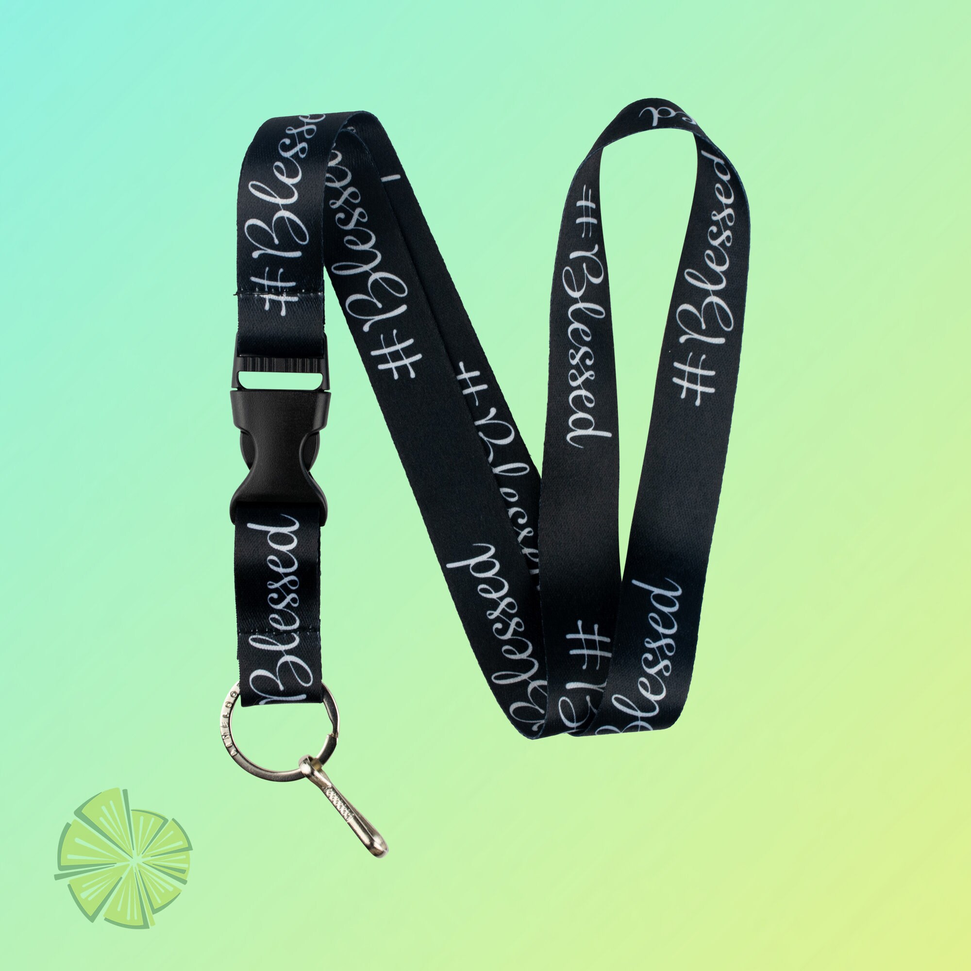 Blessed Lanyard with Release Buckle and Key Chain Holder | Etsy