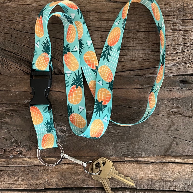 Pineapple Lanyard - Etsy