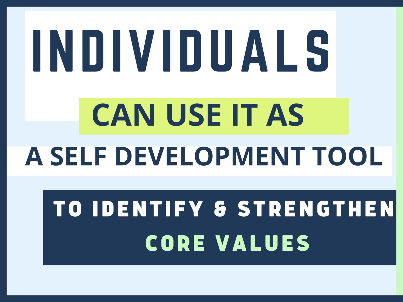 Core Values Worksheet for Self and Personal Development | Identify ...