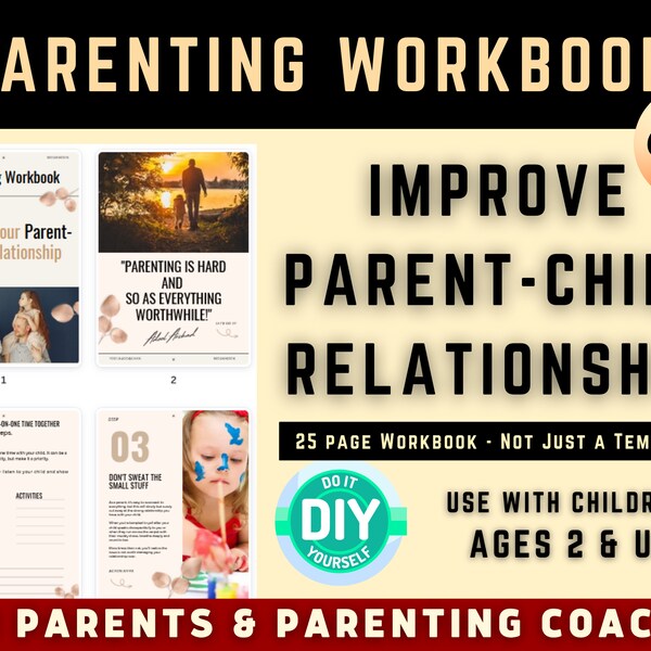 Parenting Worksheets - Etsy