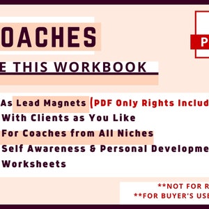 DIY Self Development Workbook - Self Awareness Worksheets | Be Your Own ...