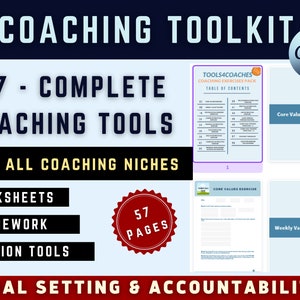 Coaching Business Toolkit: 17 Coaching Worksheets, Exercises or Tools ...