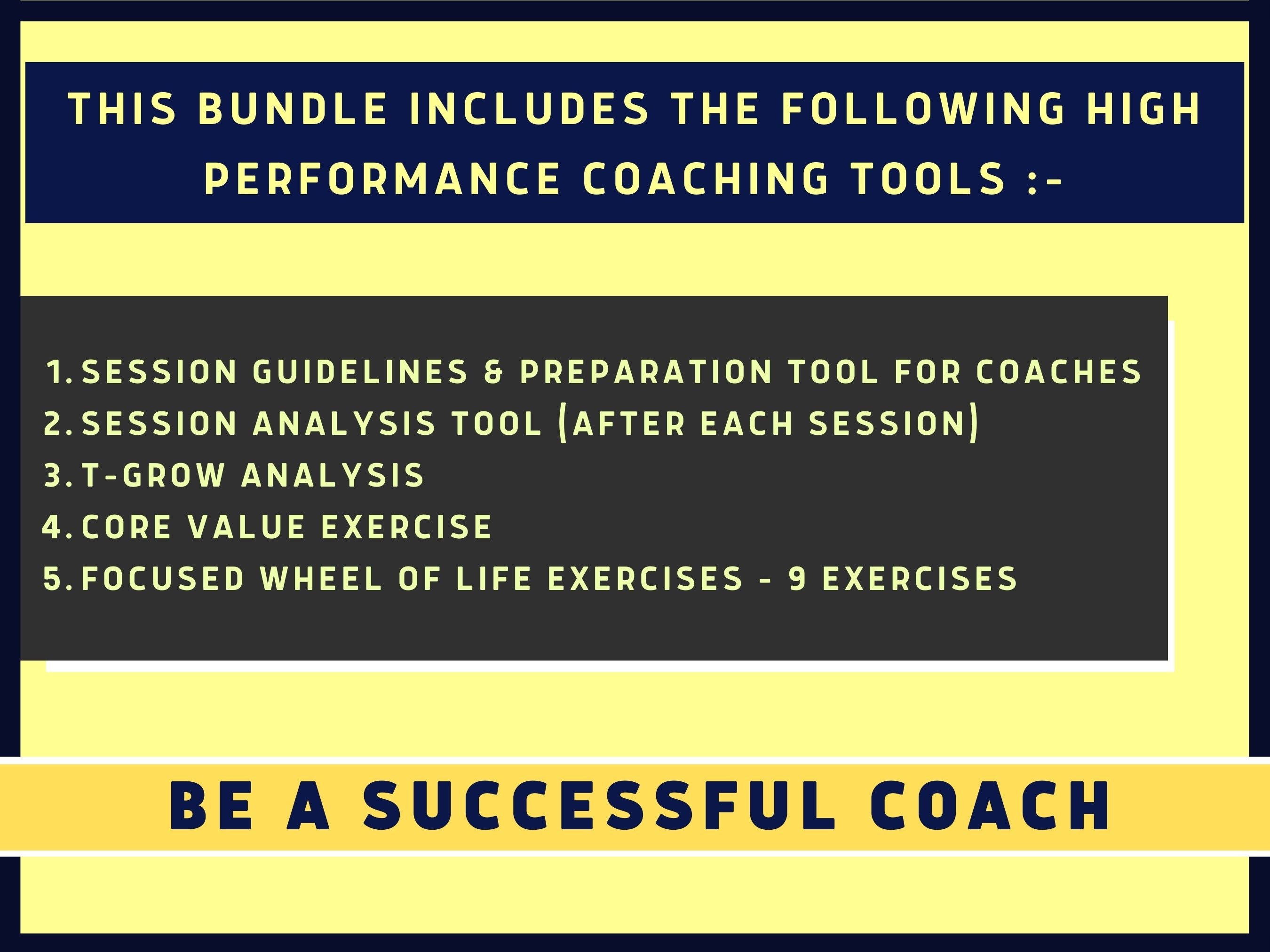 Coaching Worksheets, Session Tools or Exercises for Coaching Business ...