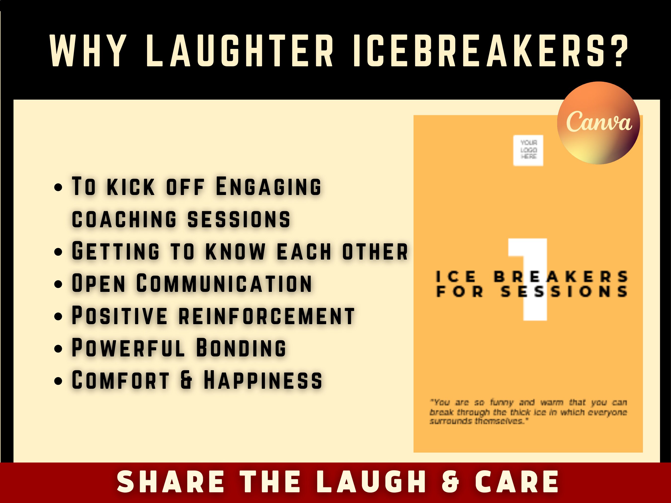 Icebreakers for Coaches Coaching Session Icebreakers Laughter Exercises ...
