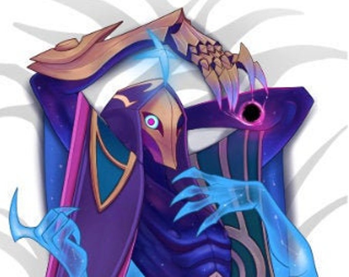 Dark Cosmic Jhin Body Case Pillow two Sided - Etsy