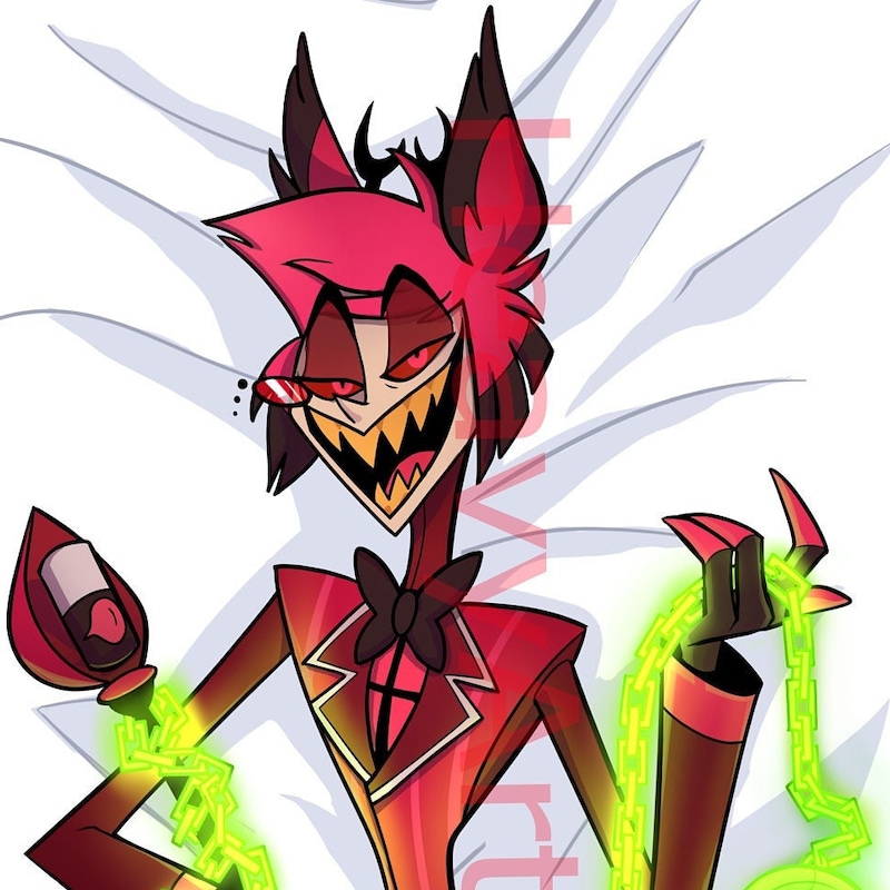 Hazbin Hotel Vox Body Pillow - Etsy