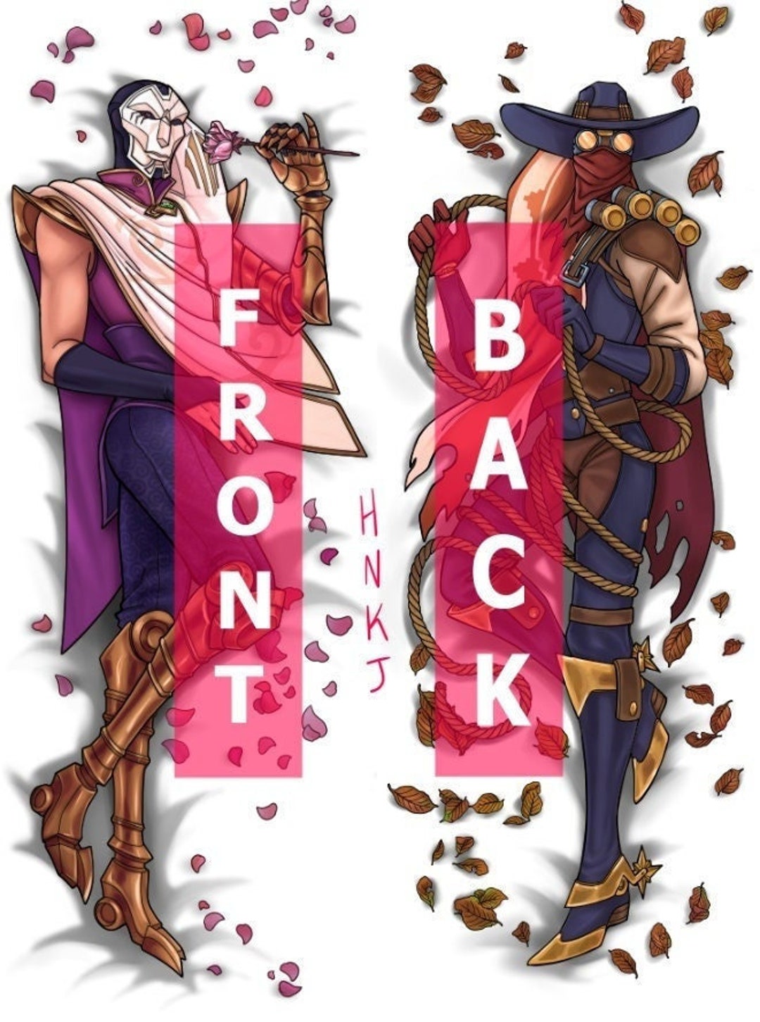 Jhin and High Noon Jhin Body Pillow - Etsy