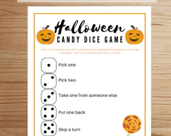 Halloween Candy Dice Game | Games for Kids | Kids Games | Fun Activity ...
