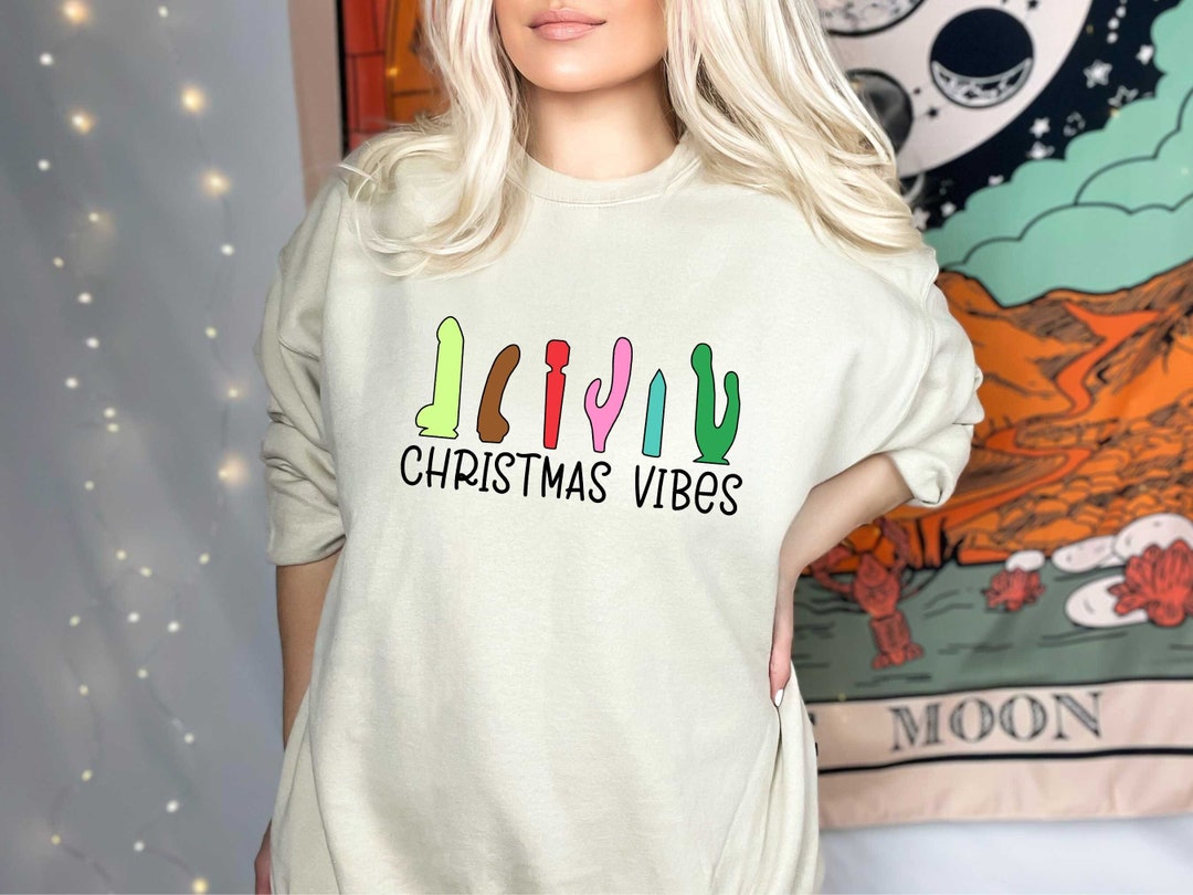 Funny Christmas Vibes Shirt, Inappropriate Shirt, Funny Peni, Balls ...