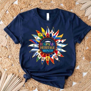 Hispanic Heritage Month Shirt, Latino Fiesta Shirt Gift for Her,latin ...