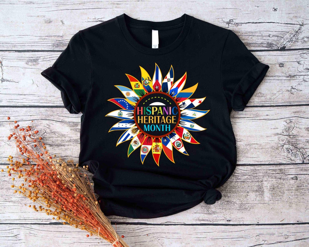Hispanic Heritage Month Shirt, Latino Fiesta Shirt Gift for Her,latin ...