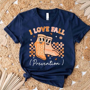 I Love Fall Prevention Shirt, Thanksgiving Nurse Fall Risk DPT SPT Pta ...