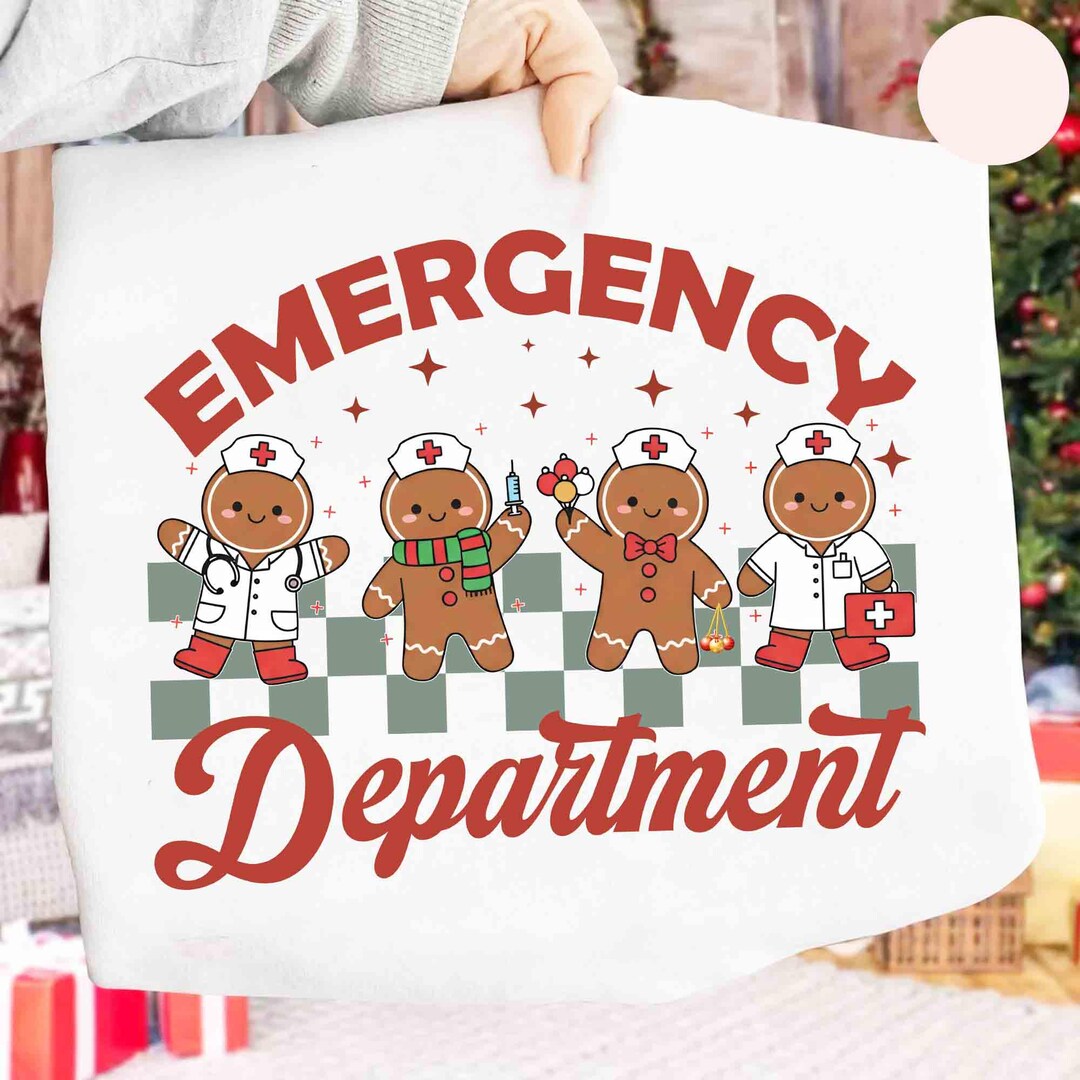 Emergency Department Christmas Snowman Nurse Shirt - Etsy