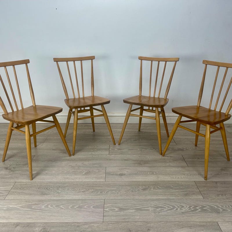 Ercol Dining Chairs - Etsy UK