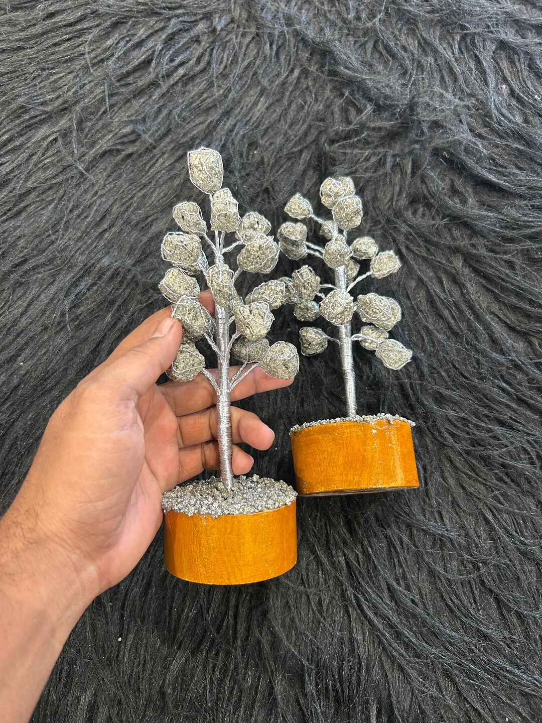 Natural Peru Pyrite Tree | Money Attraction Tree | Pyrite Stone Tree ...