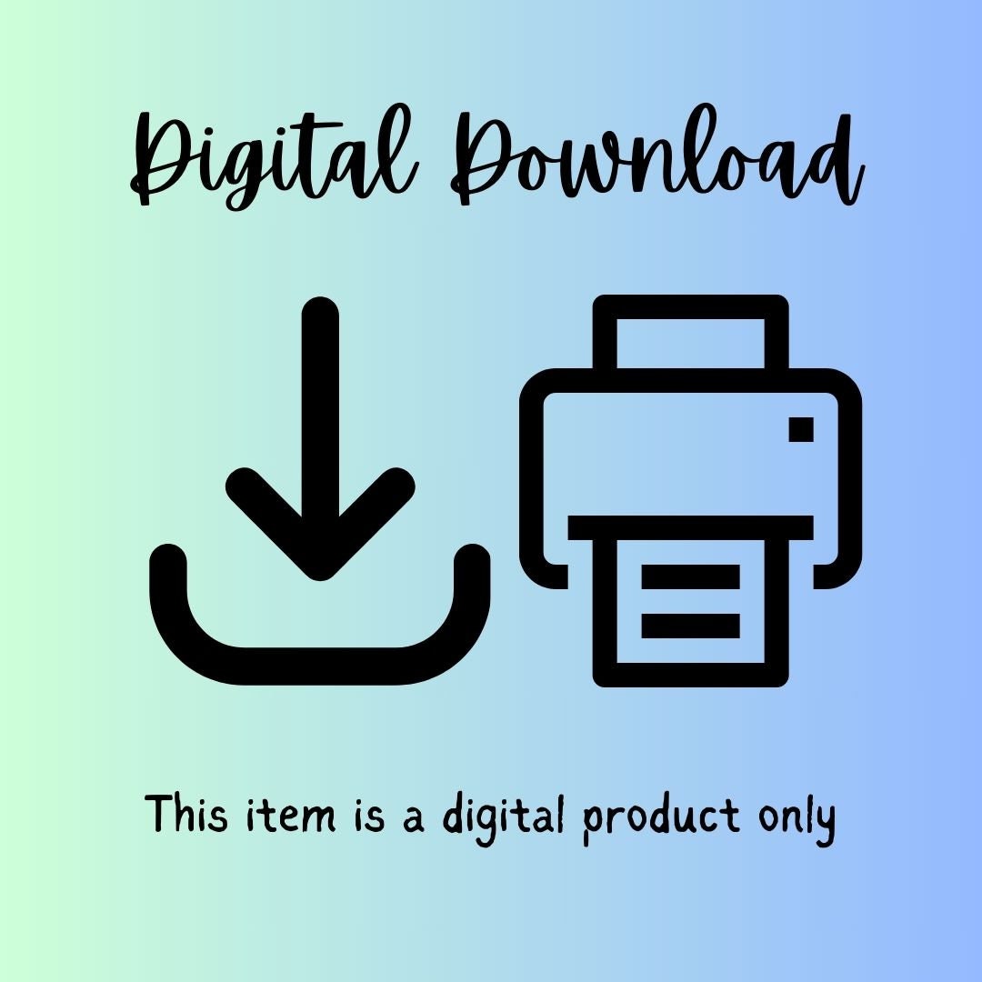 Printable Habit Tracker Monthly Habit Tracker Printable Self Care