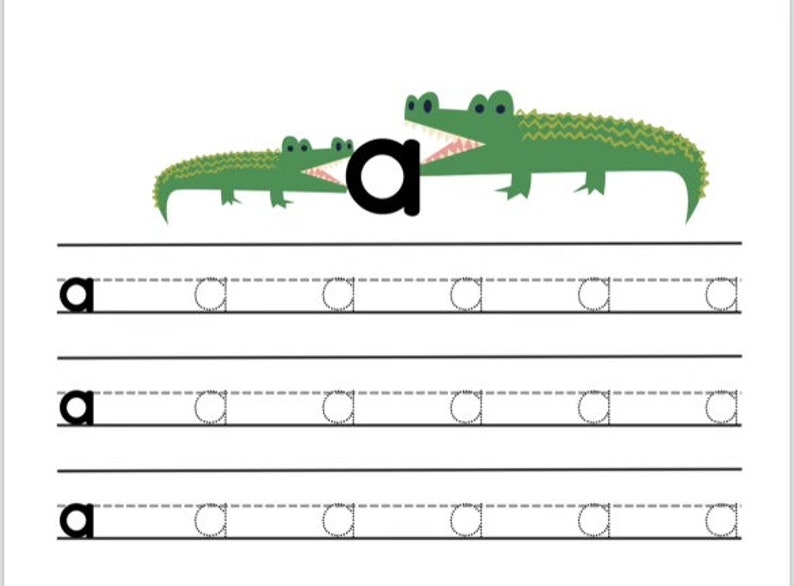 Alphabet Tracing Worksheet, Tracing Pages, Prek Handwriting Practice ...