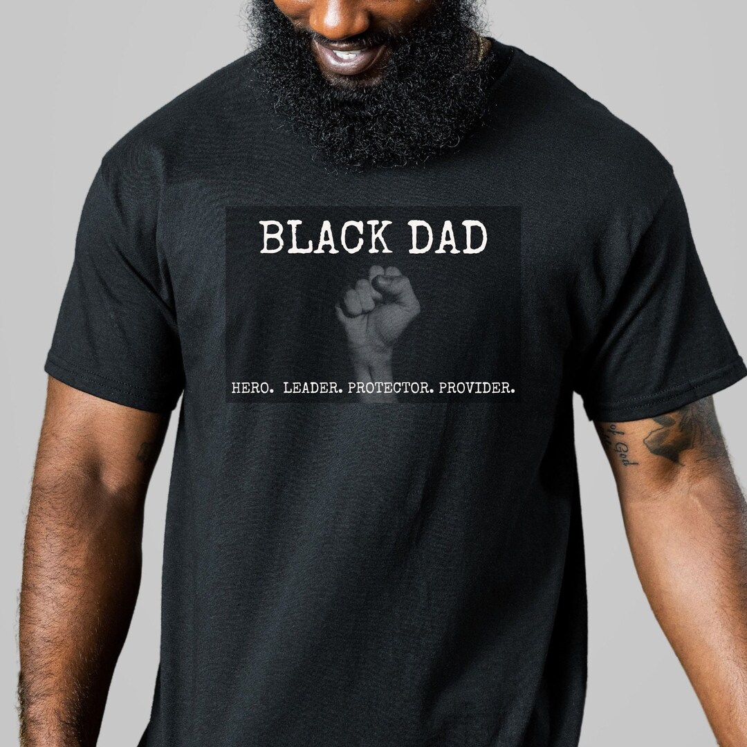 African American Dad Shirt, Black Dad Shirt, Fathers Day Shirt, Black ...