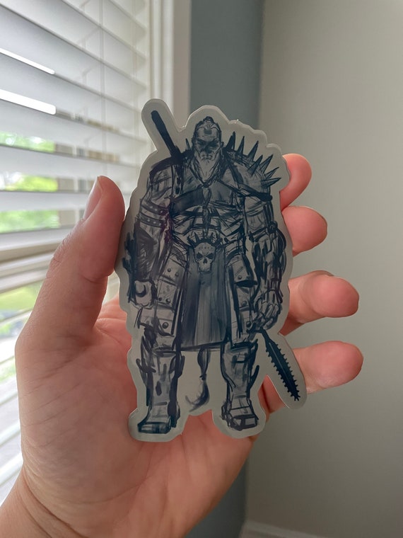 Red Rising Volsung Fa Sticker | Etsy