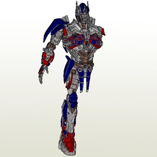 Optimus Prime Armor Pepakura | Etsy