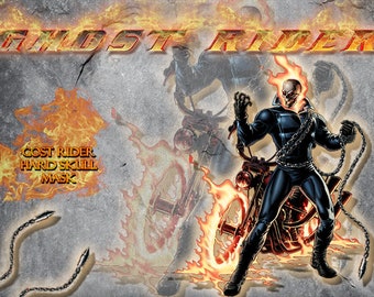 Ghost Rider Skull Mask - Etsy