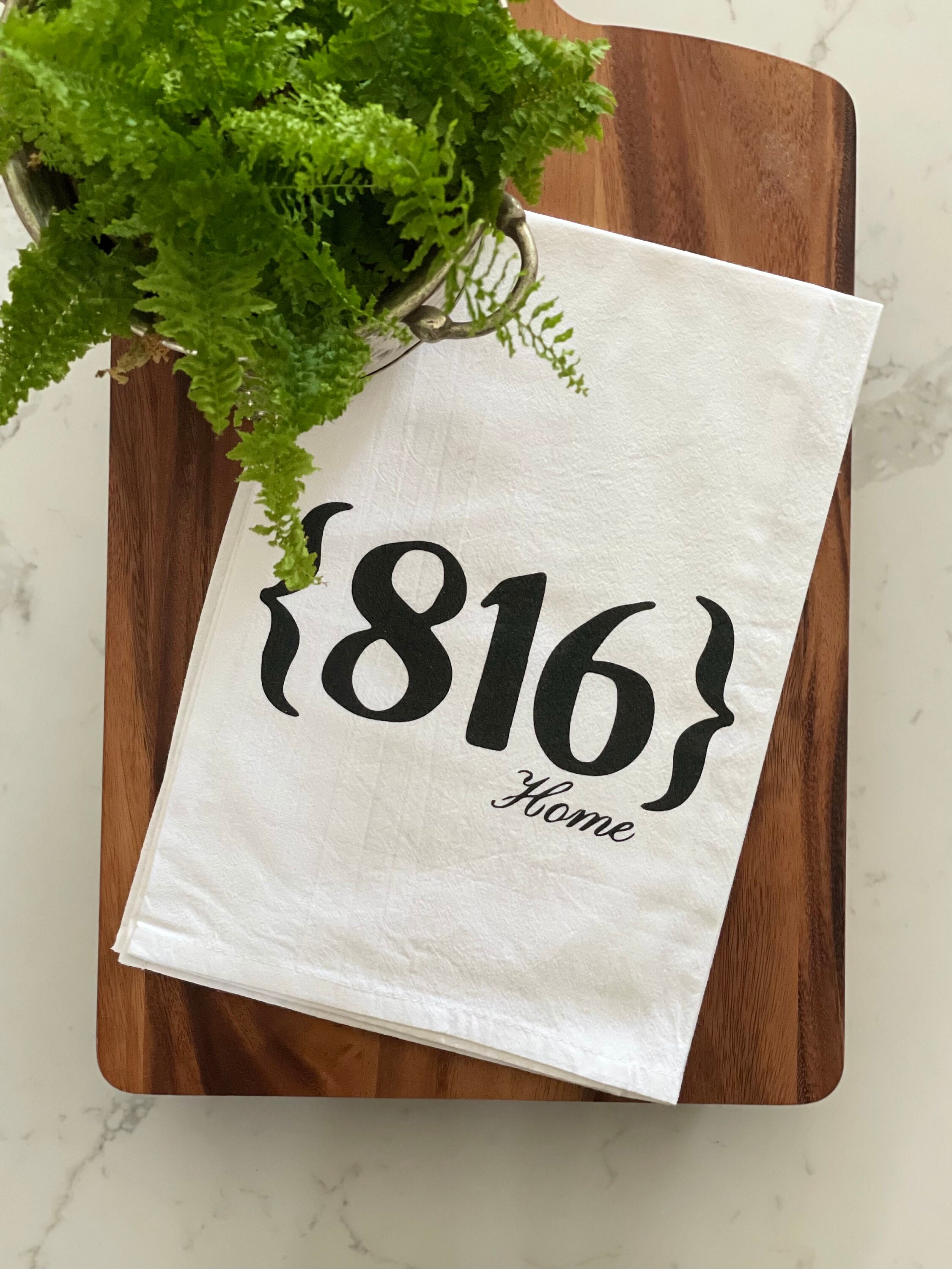 816 Area Code, Kansas City - Tea Towel - Etsy