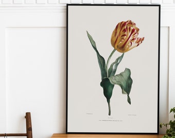 PRINTABLE Vintage Floral Poster Antique Cottagecore Wall - Etsy