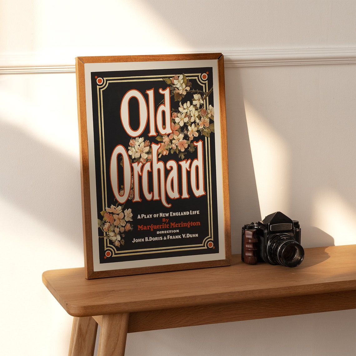 PRINTABLE Vintage Floral Poster, Antique Cottagecore Wall Decor ...