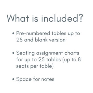 Seating Chart Planner for Events and Weddings - Easy Way to Plan Out ...