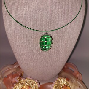 Gaia's Grace! Green Goddess Gaia Crystal Necklace - Stone of Connection ...