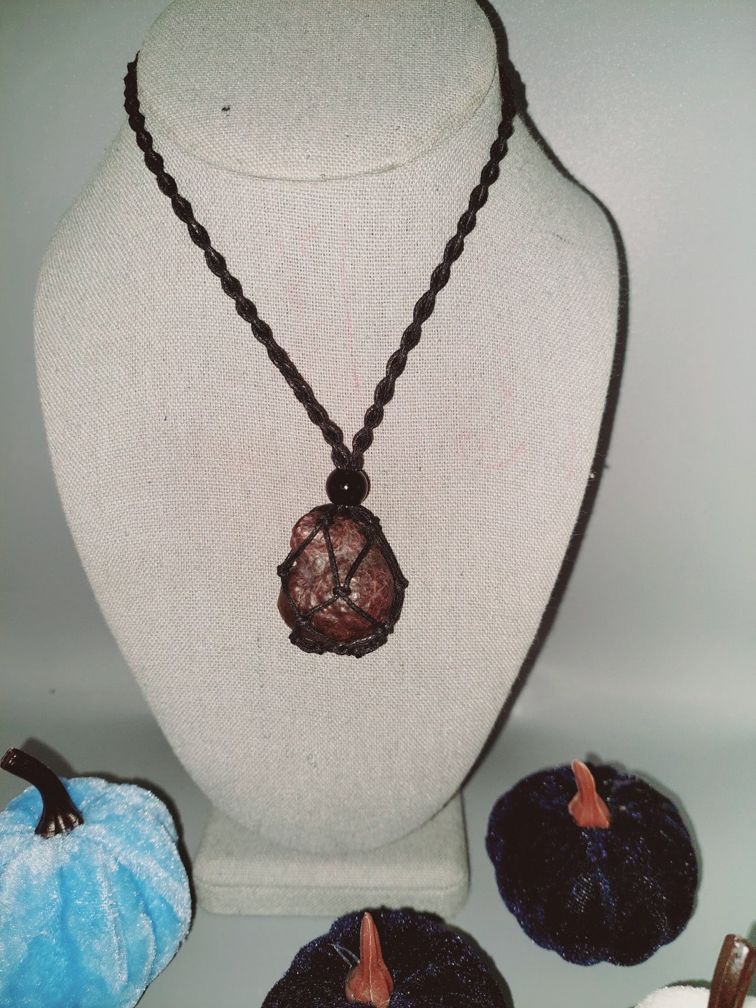 EGYPTIAN PROPHECY STONE - Botryoidal Egyptian Prophecy Stone Necklace ...