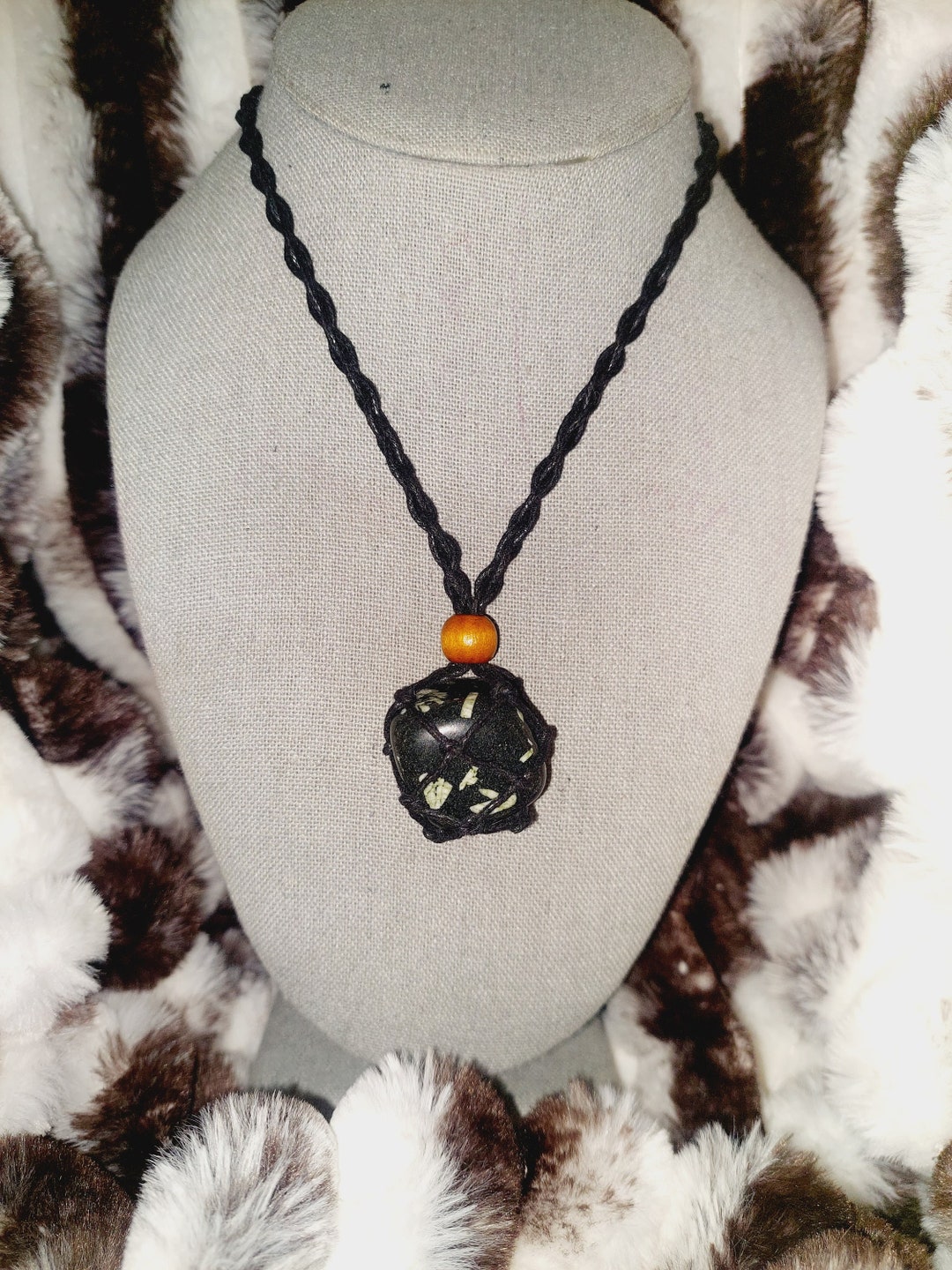 Chinese Writing Stone Necklace - Amulet of Life Force Energy! Access ...