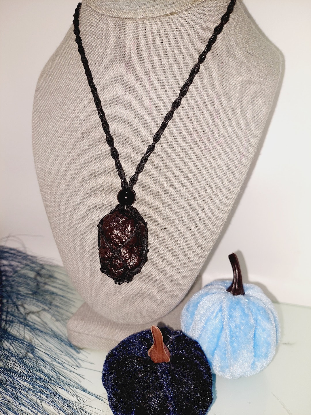 EGYPTIAN Stone-record Keeping Egyptian Prophecy Stone Necklace ...